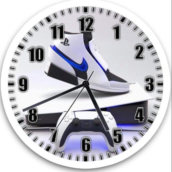 Clock | Wall Decor | Playstation 5 Wall Clock Gaming Wall Decor Ps5 ...